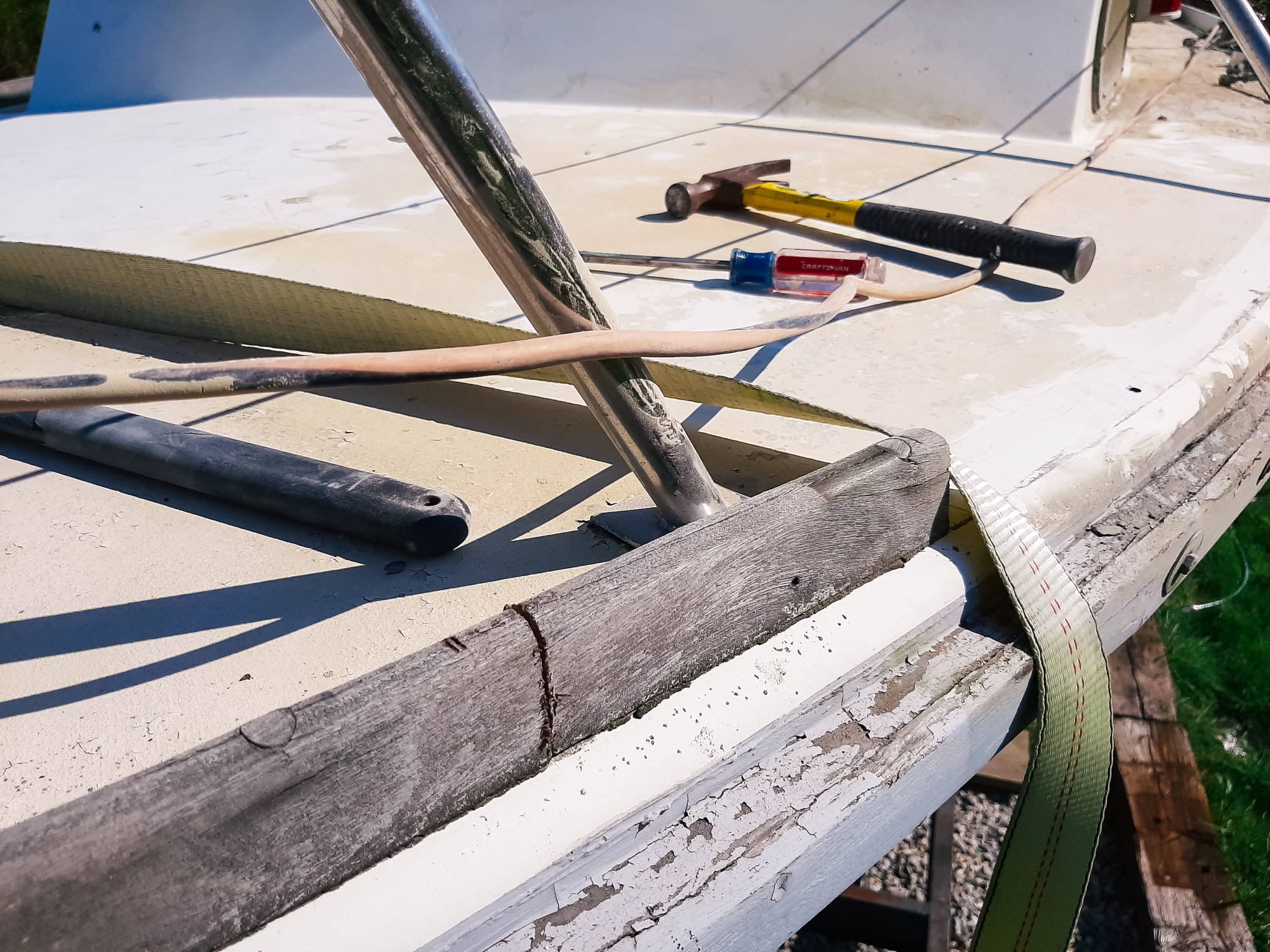 Sailboat Progress – The Curtis Home Website